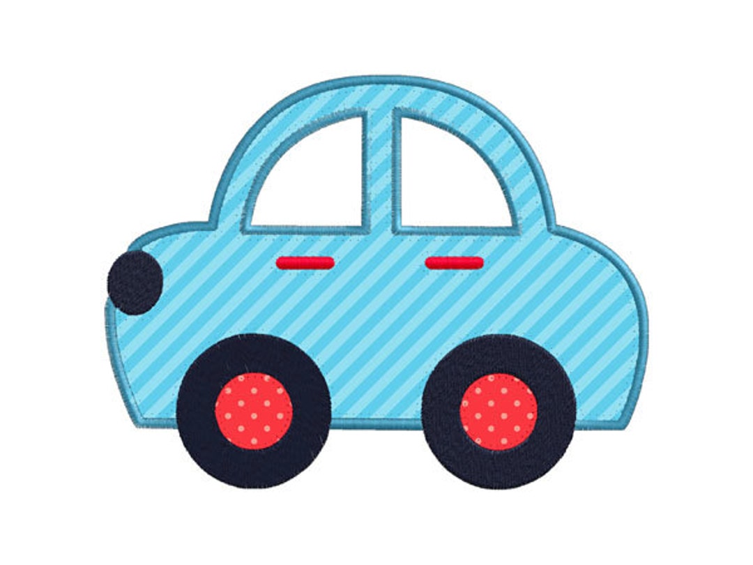 Car APPLIQUE Machine Embroidery Designs - Etsy