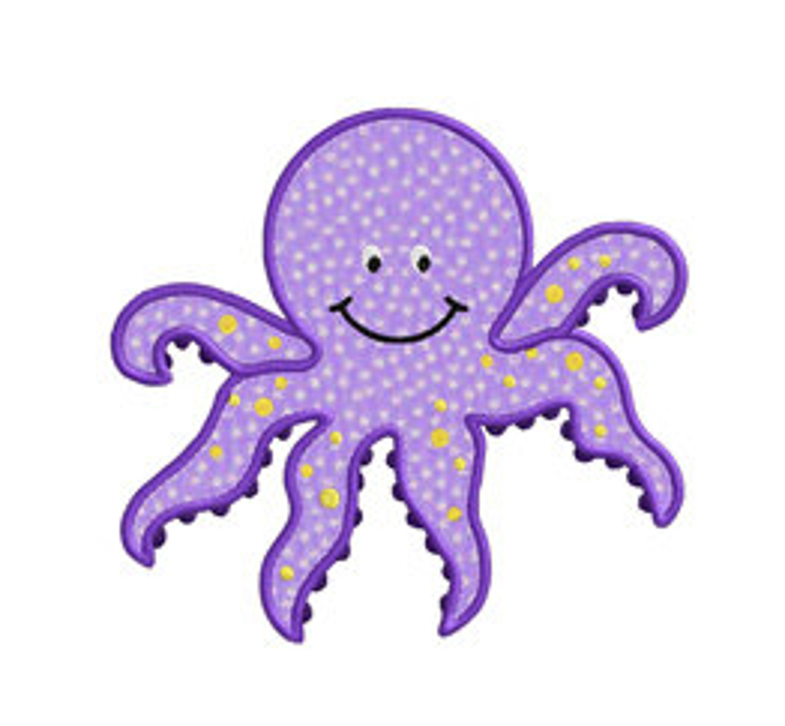 Octopus Sea Animal APPLIQUE Machine Embroidery Designs - Etsy