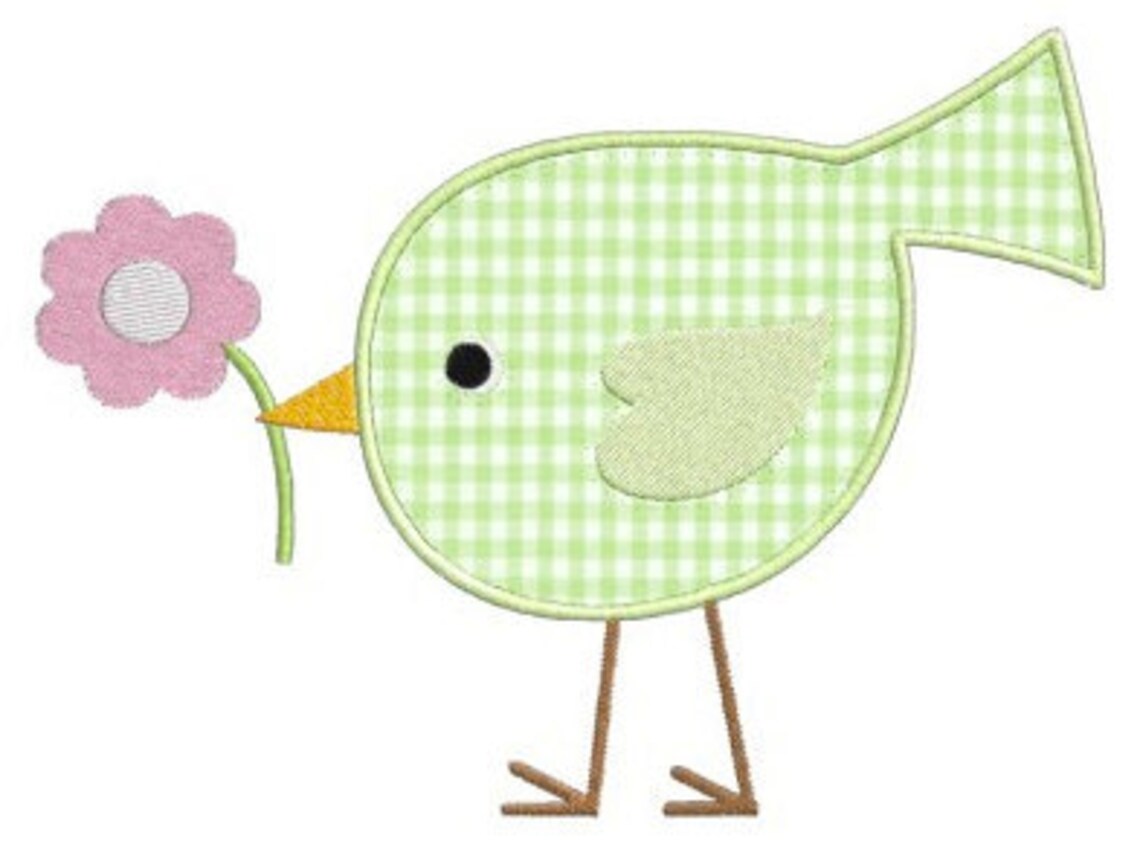 Spring Birds APPLIQUE Machine Embroidery Designs - Etsy