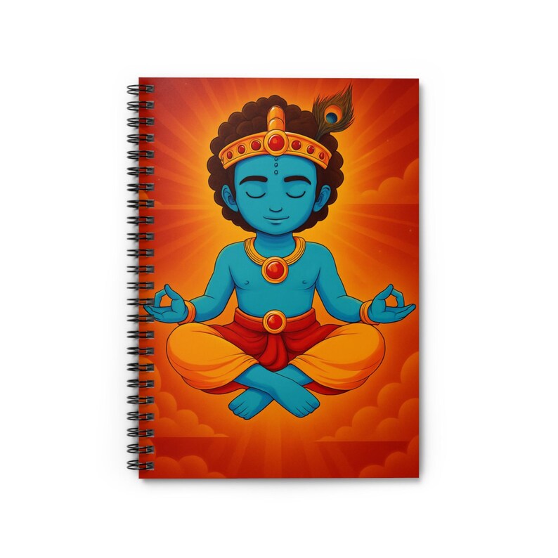 Personalized Meditative Spiral Notebook - Spiritual Journaling ...