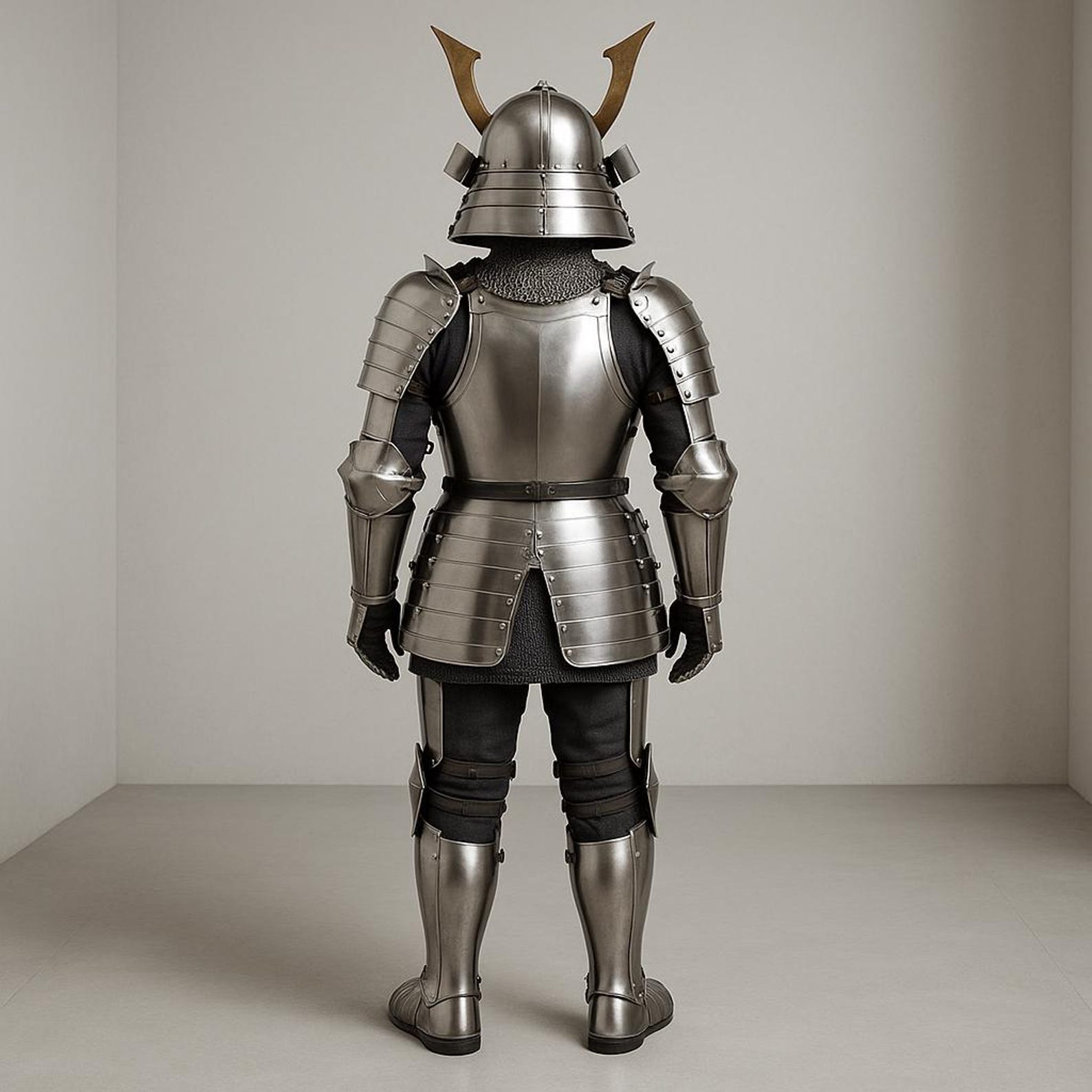 Wearable Samurai Armor Costume: Japanese Warrior Cosplay - Full Steel ...