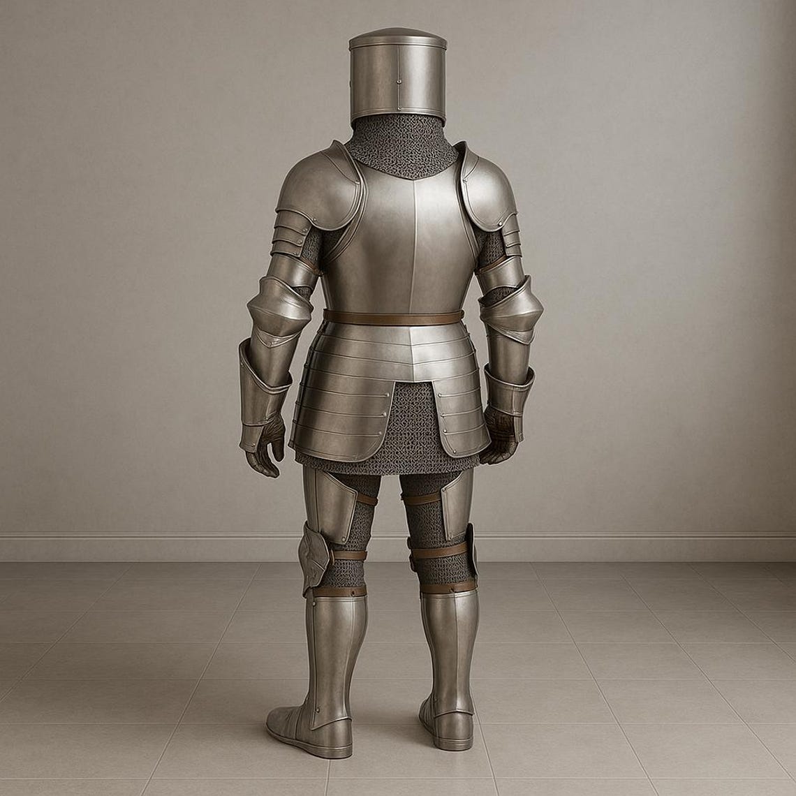 Full Medieval Knight Armor Suit: Wearable High-carbon Steel, Includes ...