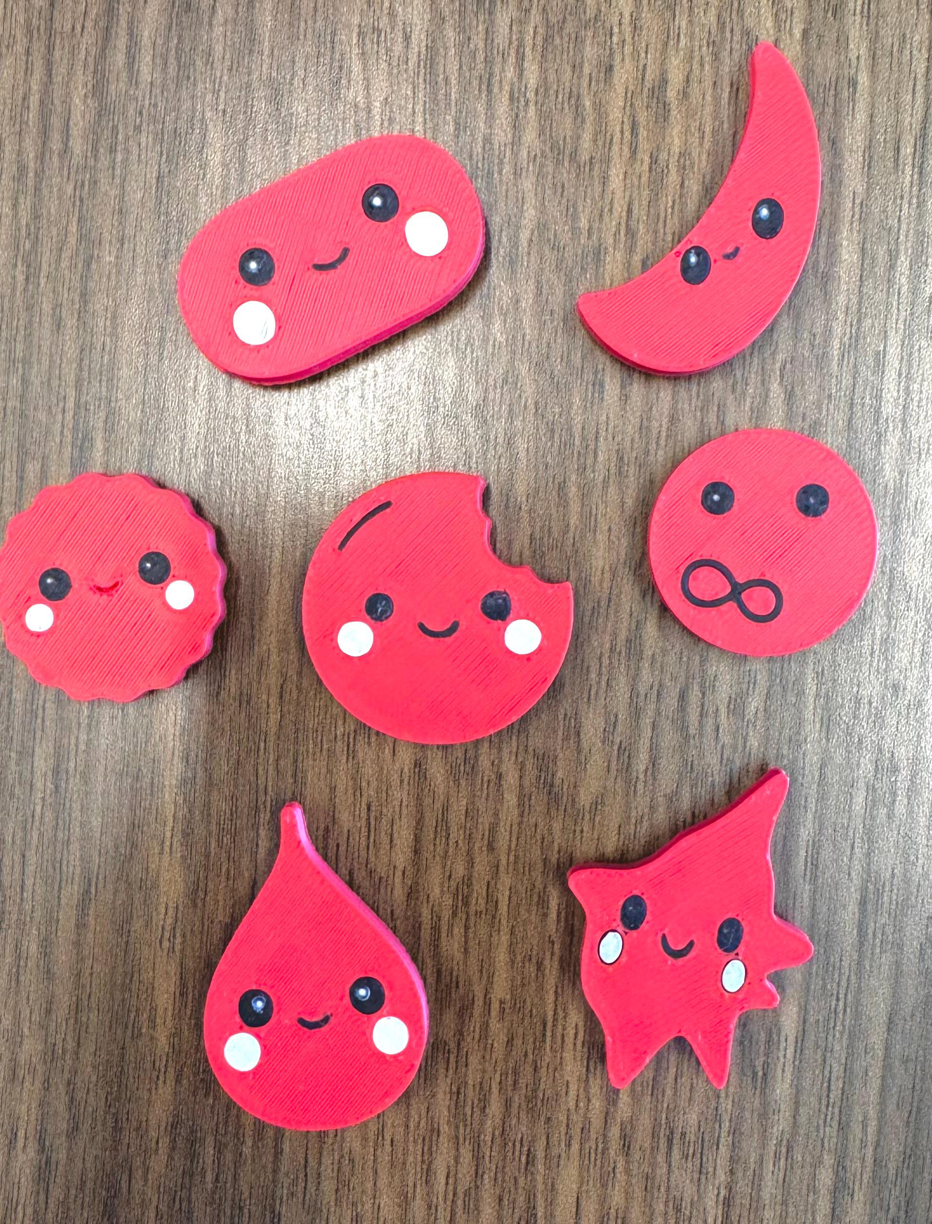 Red Blood Cell Morphology Magnets/ Hematology Decor Ideas/ Laboratory ...