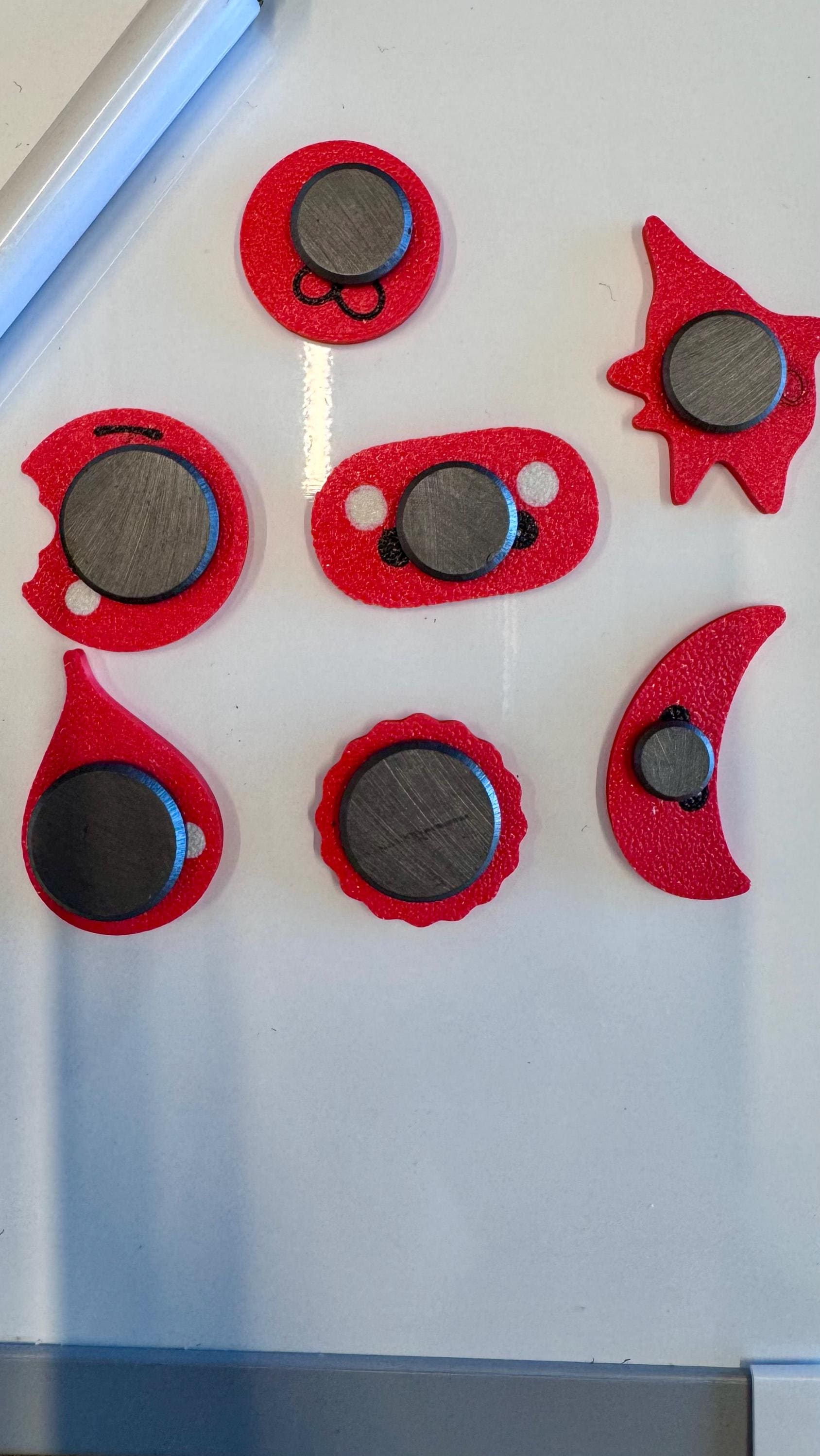 Red Blood Cell Morphology Magnets/ Hematology Decor Ideas/ Laboratory ...