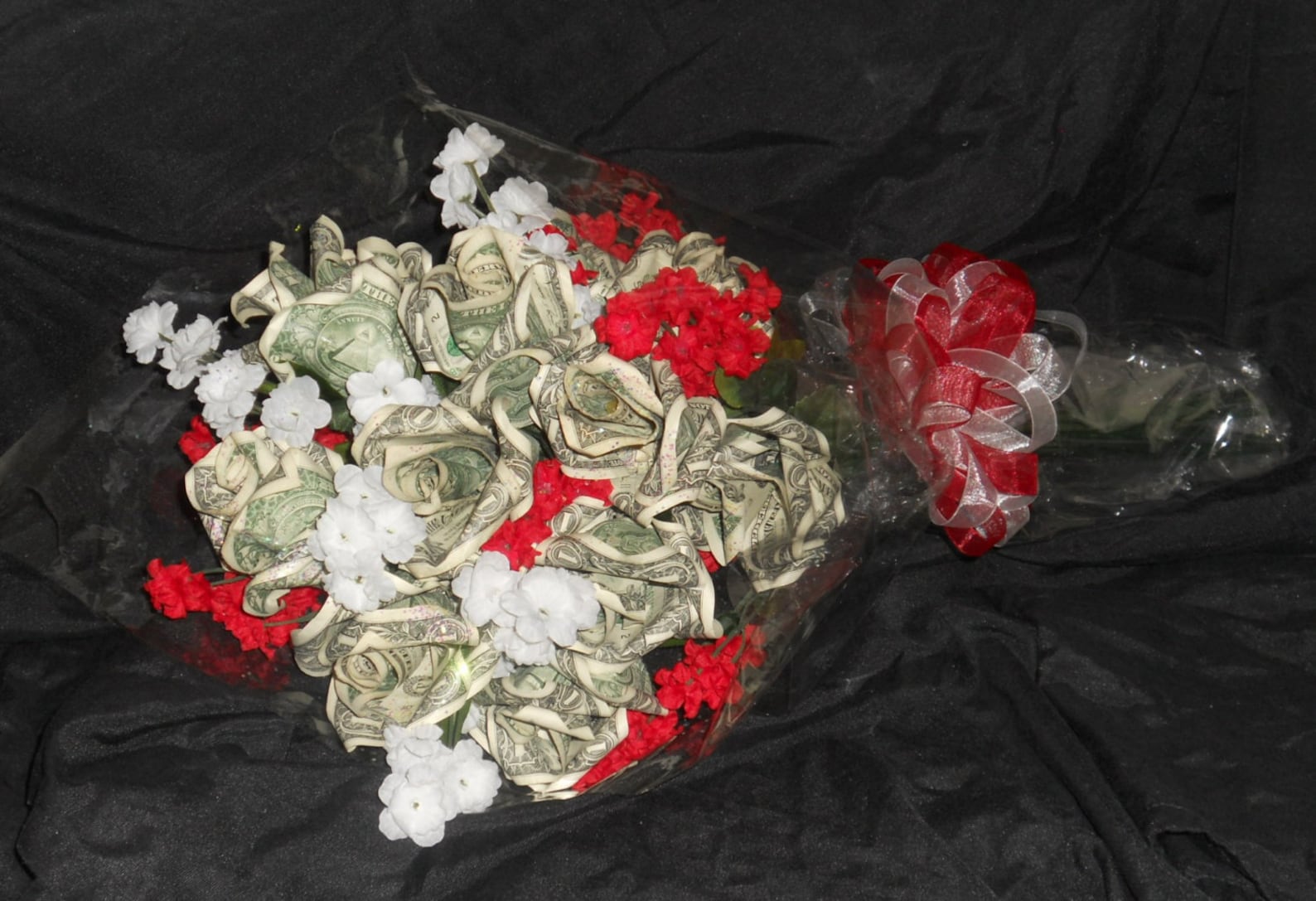 Money Rose Bouquet Money Bouquet INCLUDES REAL CASH-Money | Etsy