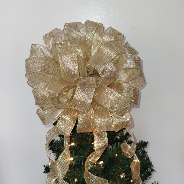 Gold Tree Topper - Etsy