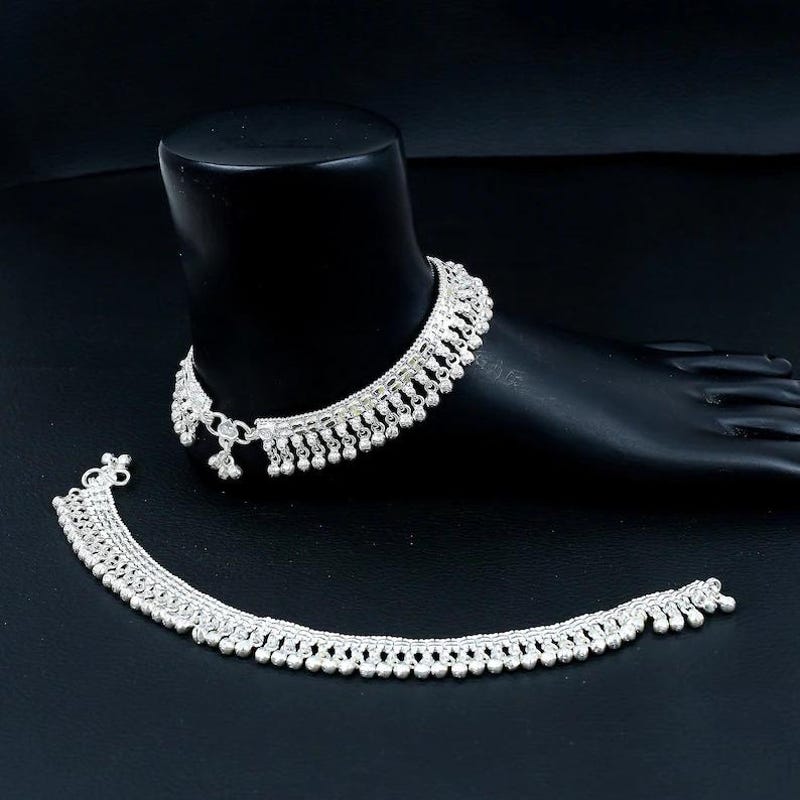 Silver Payals Indian - Etsy