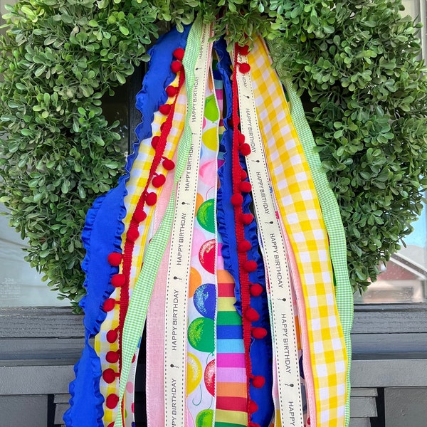 Happy Birthday Ribbon - Etsy