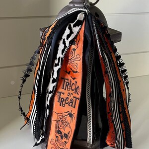 Trick or Treat Halloween Ribbon Bundle-fall Wreath Ribbon - Etsy