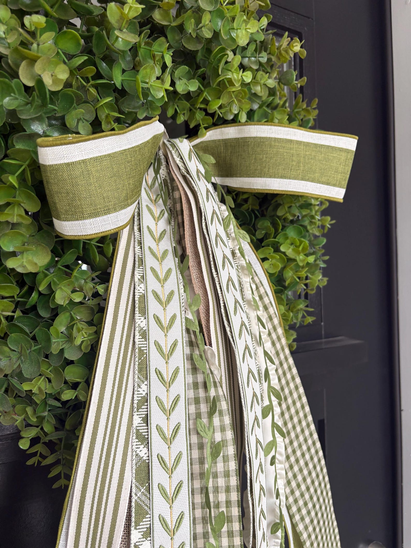 English Garden Ribbon Bundle-spring Wreath Ribbons With BOW - Etsy