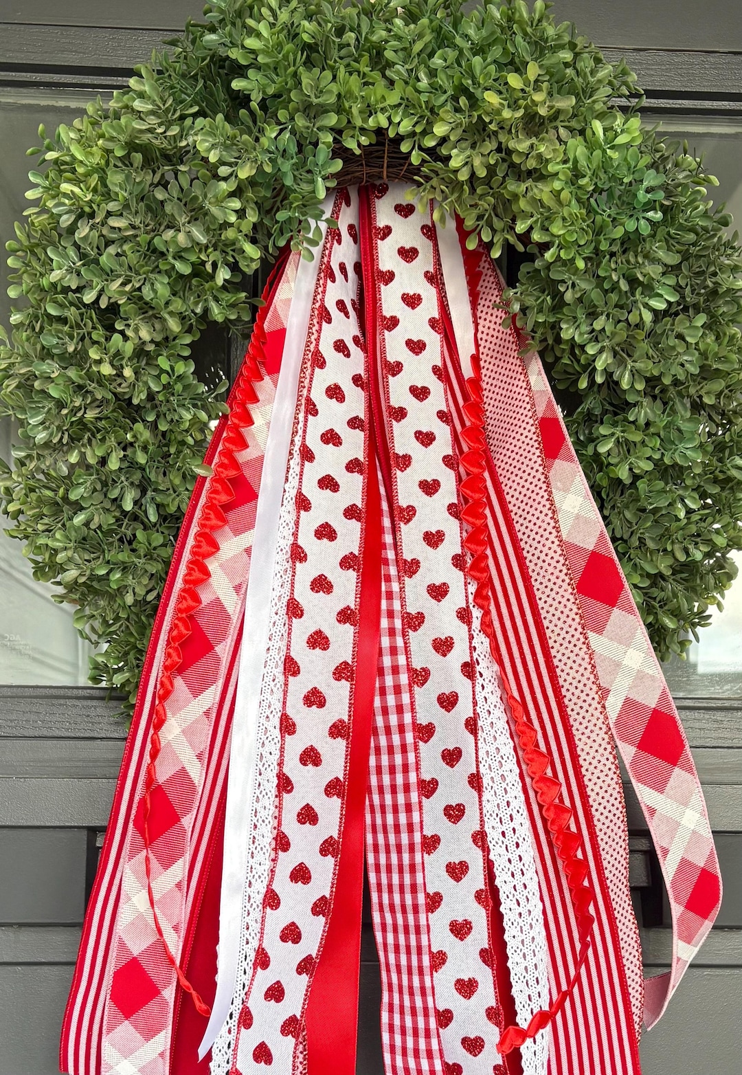 Valentine’s Day Valentine Ribbon Set- Valentine Wreath Ribbons - Clip ...