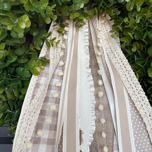 Simply Natural Ribbon Set- Spring Wreath Ribbons(restock) - Clip on ...