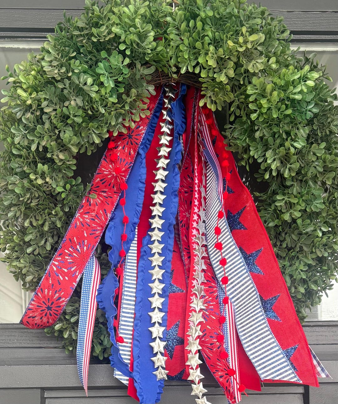 4th of July Parade Ribbon Set-fourth of July Ribbon Bundle-wreath ...