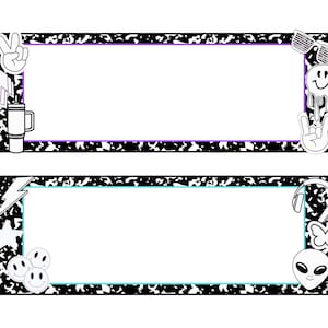 Composition Book Class Decor Student Name Labels, Composition Name Tags ...