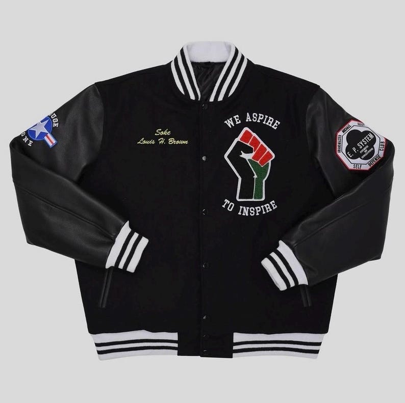 Customizable Varsity Jacket: Personalized Embroidered Letterman Jacket ...