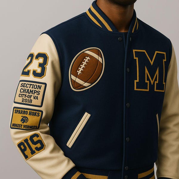 Vintage Varsity Jacket - Etsy UK
