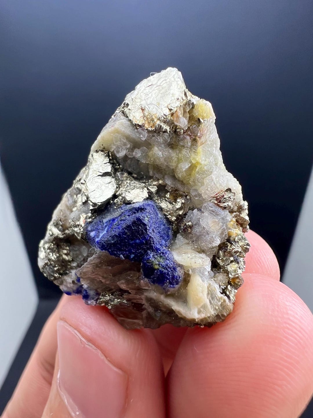Ink Blue Color Lapis Lazuli Matrix, Lapis Specimen,from Badakhshan ...