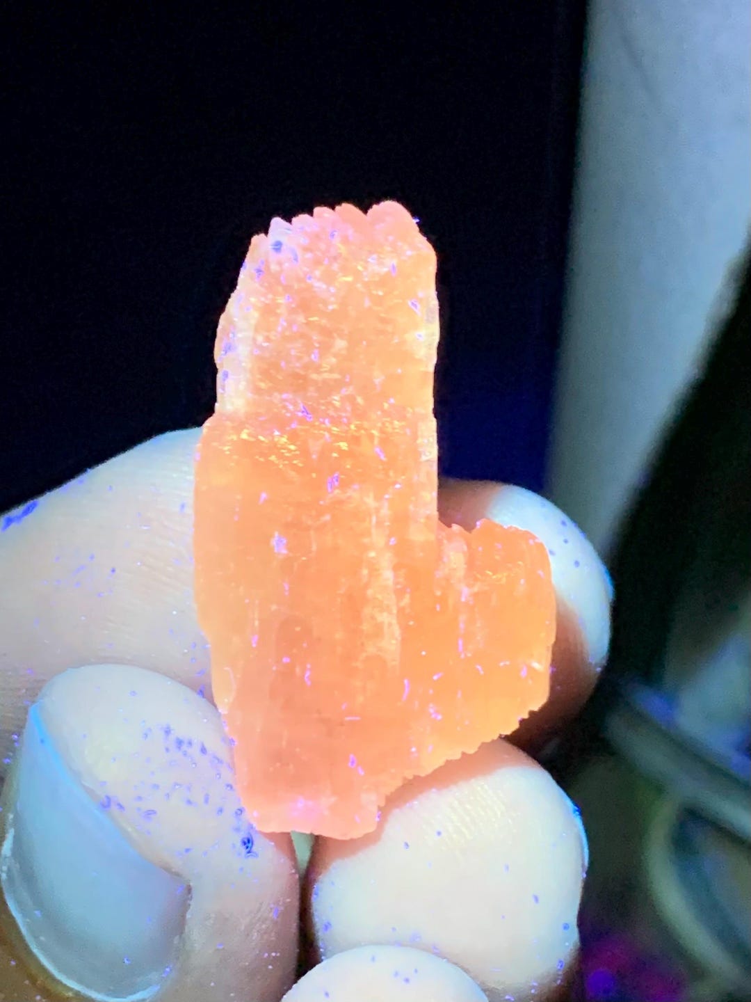 Kunzite Crystal Pink Color Fluorescent Terminated From Afghanistan ...