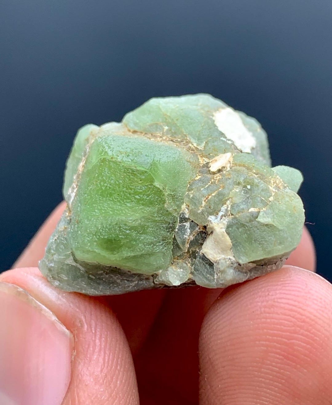 Natural Peridot Specimen,peridot Crystal,from Mansehra Mine Pakistan ...