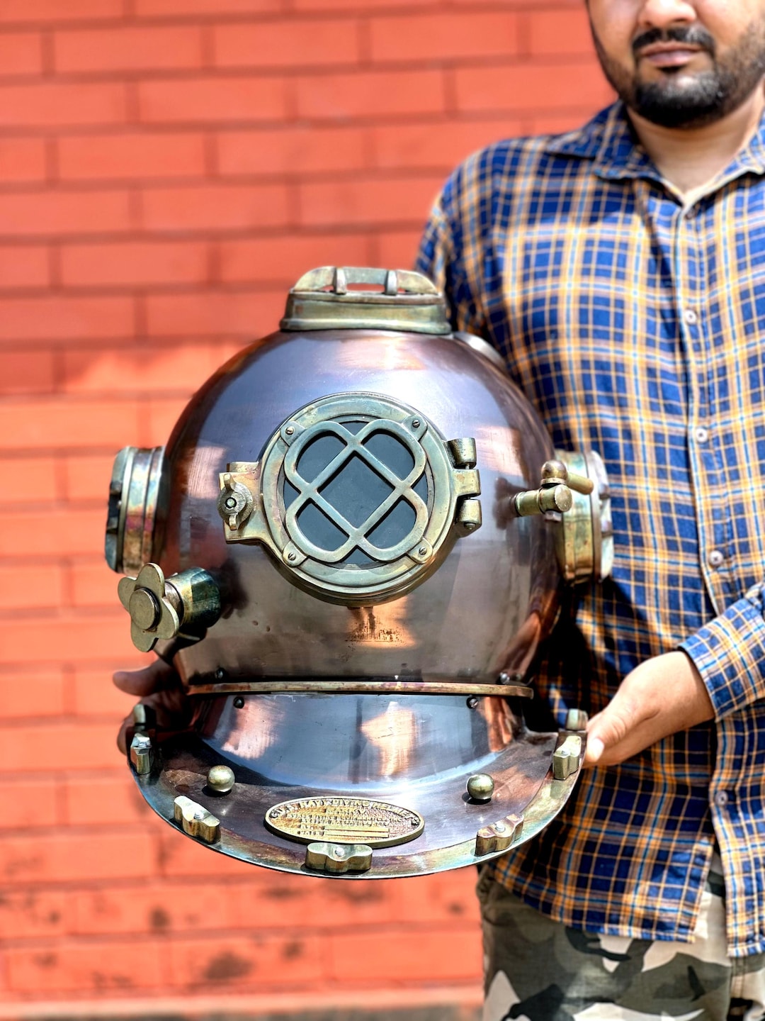 Commando Diving Helmet | Scuba Diving Helmet | Deep Sea Scuba Divers ...