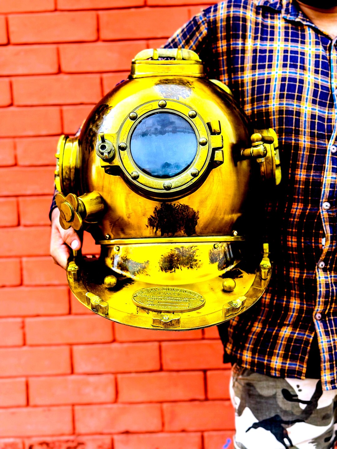 Commando Diving Helmet | Scuba Diving Helmet | Deep Sea Scuba Divers ...