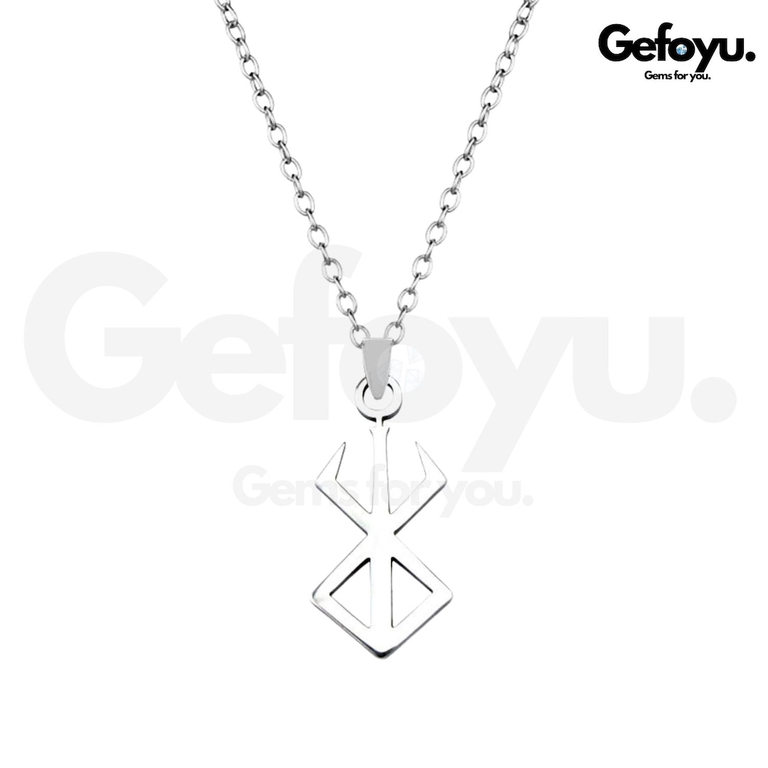 Berserk Necklace – Guts Berserker Symbol Stainless Steel Necklace ...