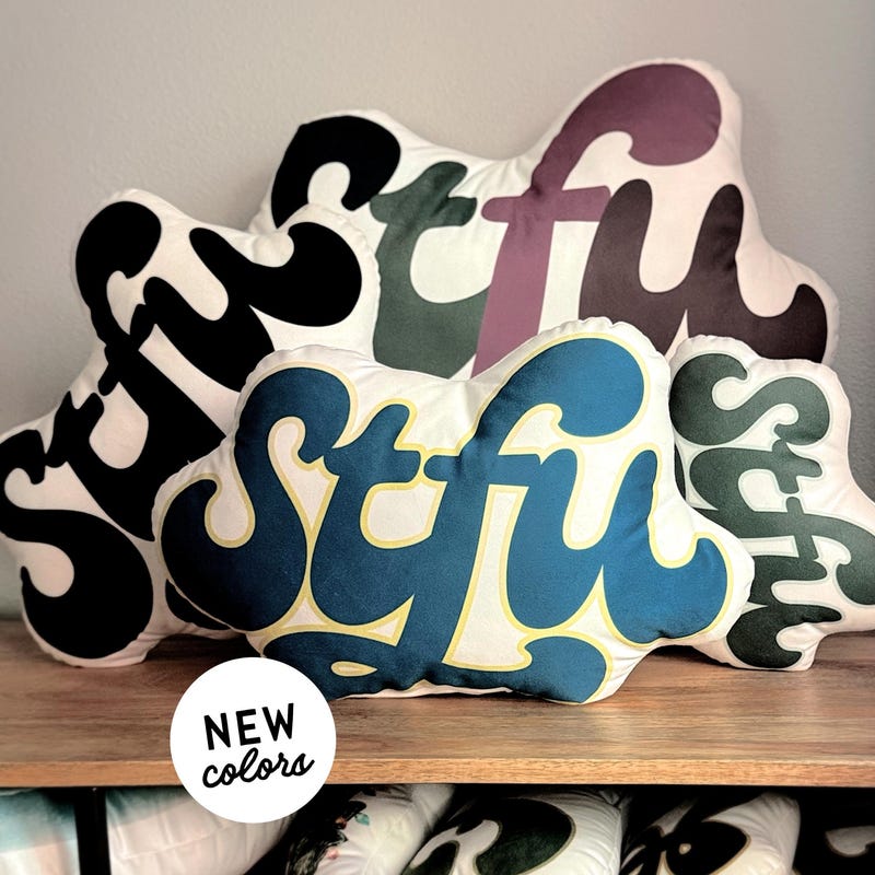 Curse Word Pillows - Etsy