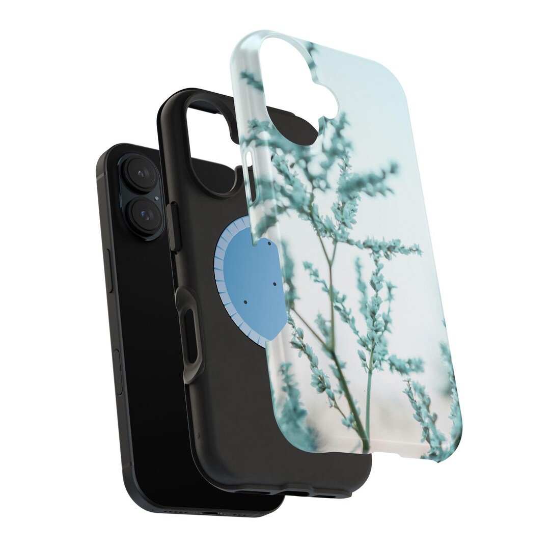 Artistic Magnetic Tough Cases for Phones, Unique Floral Design, Gift for Smartphone Users ...