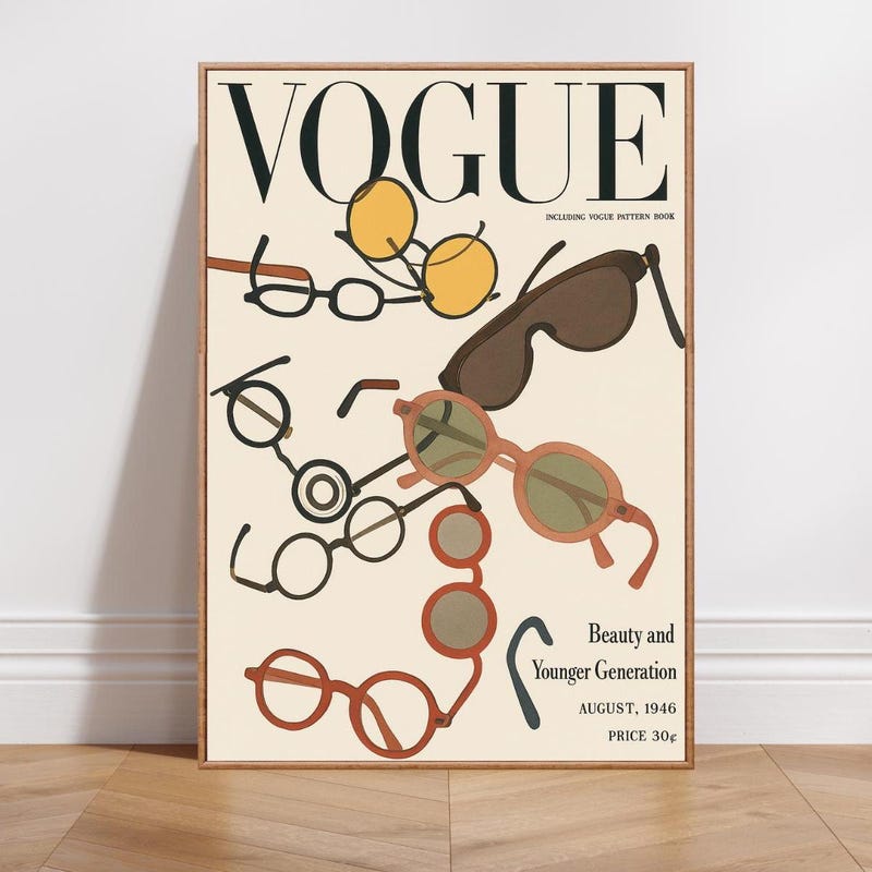 Vogue Cover Poster - Etsy