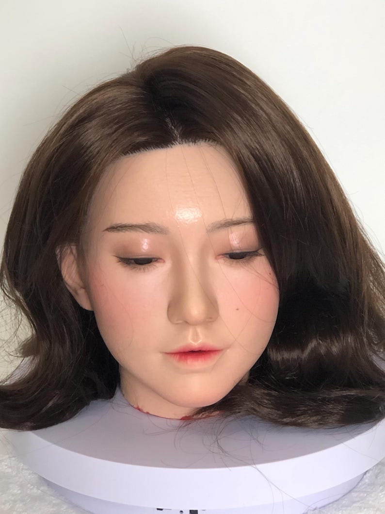 Personal Silicone Super Realistic Head Sculpture Props. Oral and Neck ...