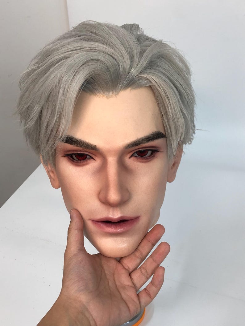 Realistic Female Silicone Head Sculpture: Halloween Prop - Etsy