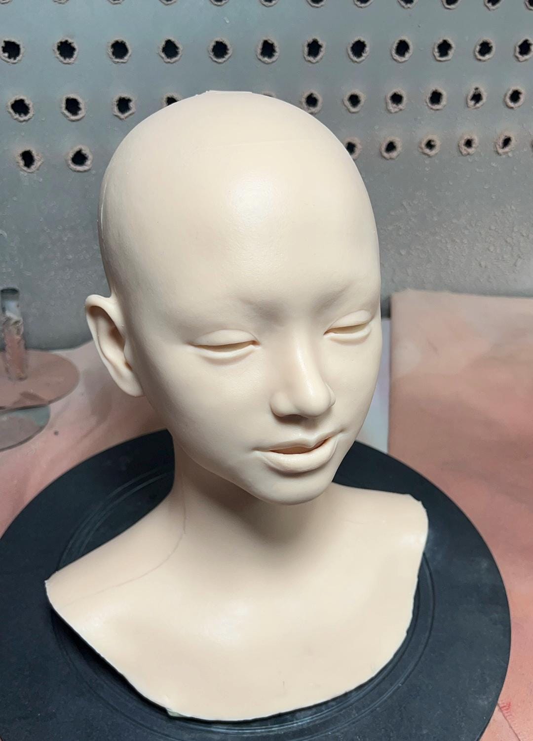 Hyper-realistic Silicone Robot Skin: Lifelike Bust Replica - Etsy