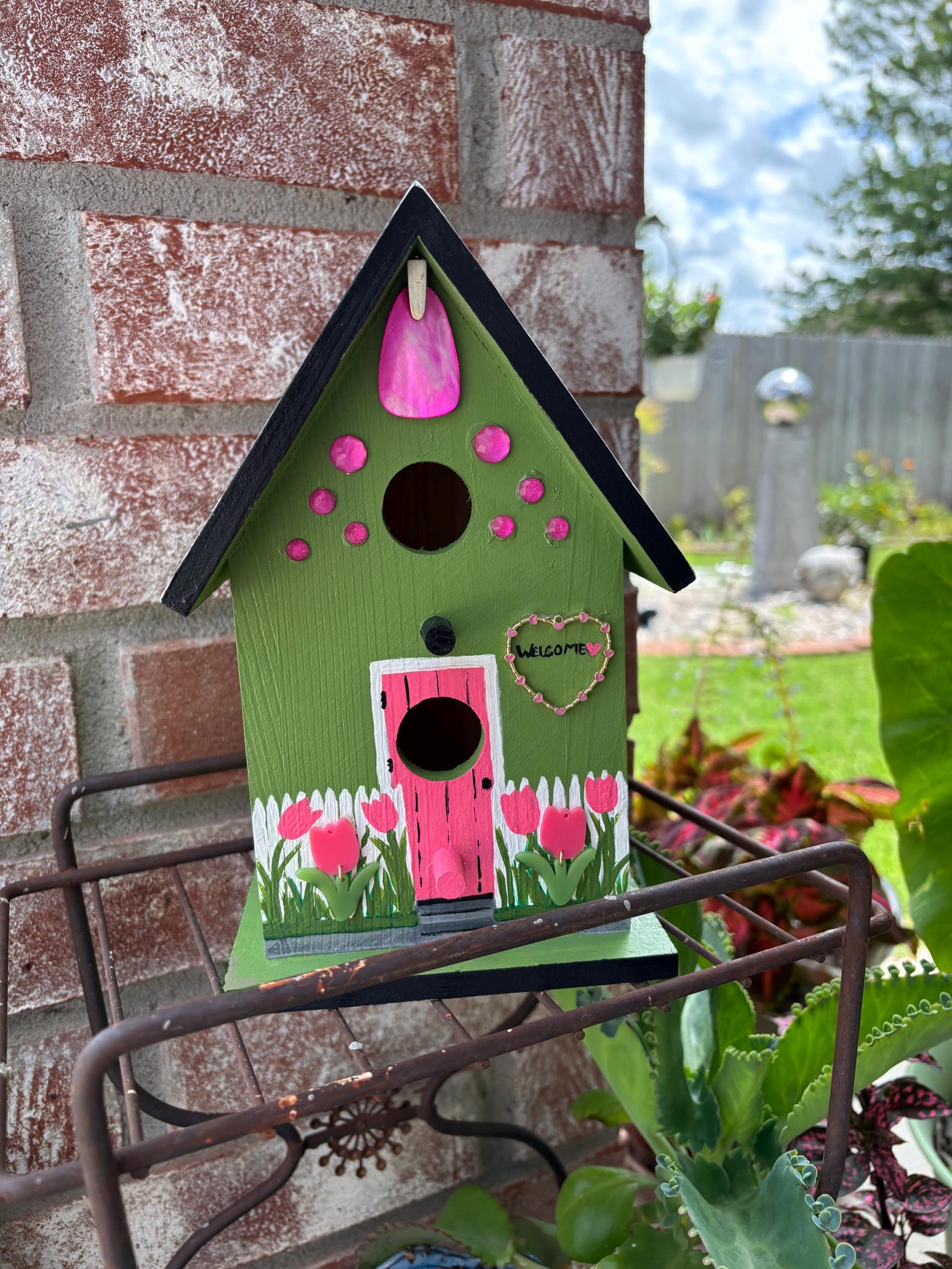 Ready to Ship Birdhouse. Custom-made, Whimsical, One-of-a-kind Gifts ...