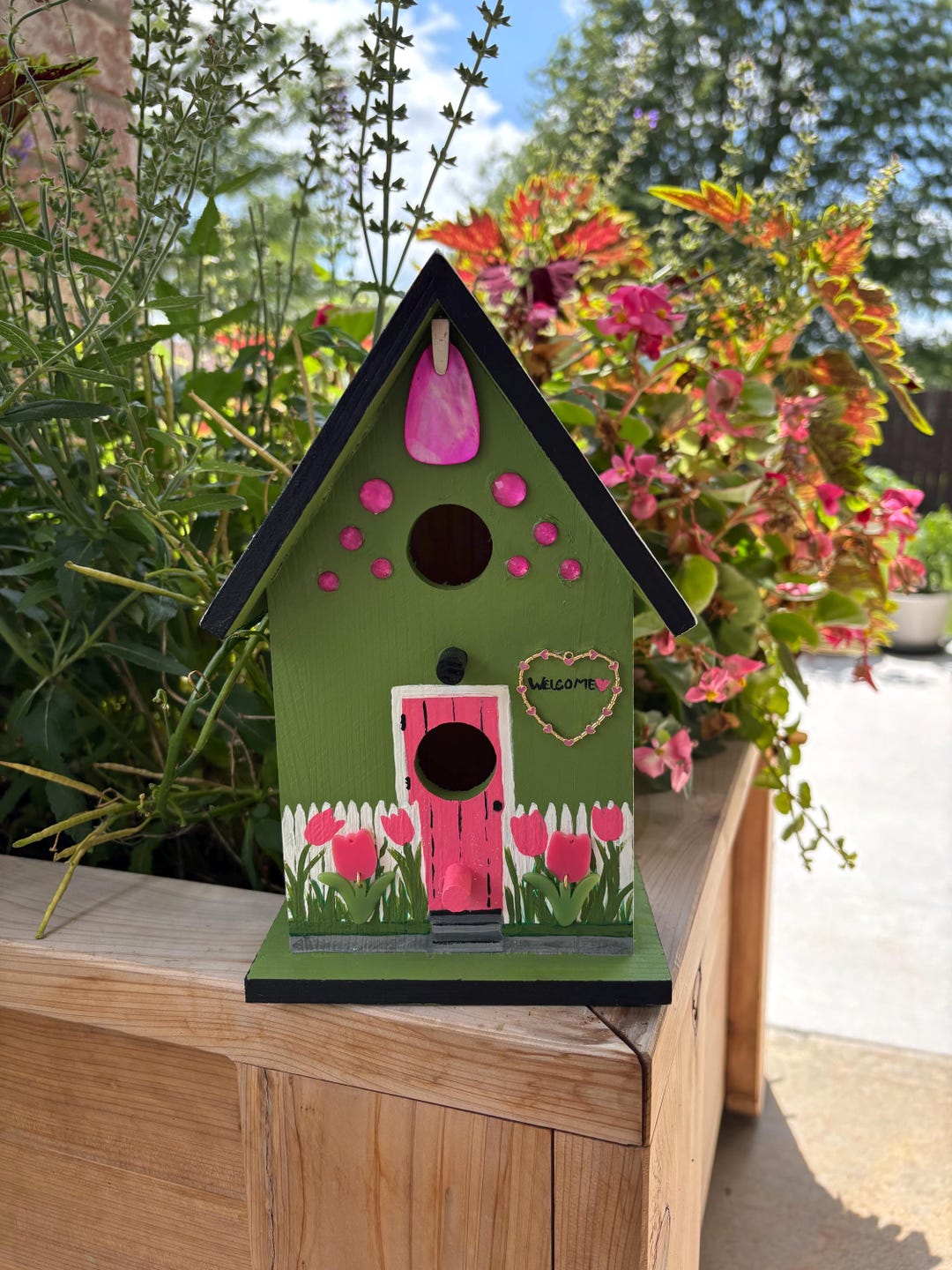 Ready to Ship Birdhouse. Custom-made, Whimsical, One-of-a-kind Gifts ...