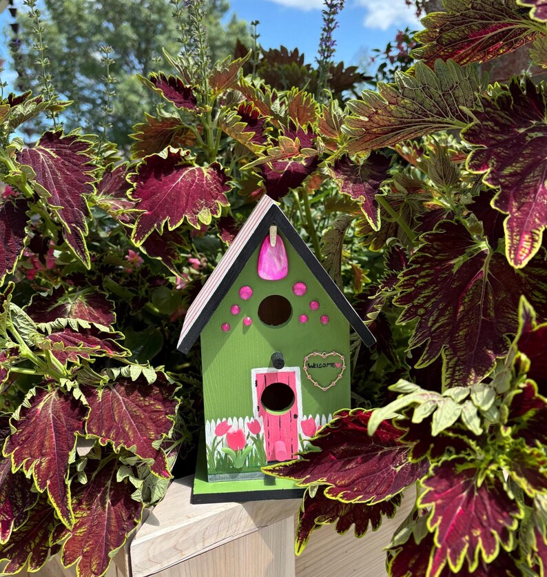 Ready to Ship Birdhouse. Custom-made, Whimsical, One-of-a-kind Gifts ...