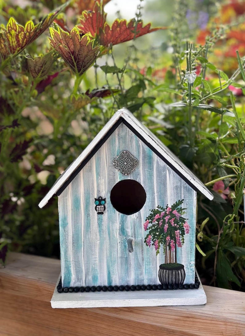 Ready to Ship Birdhouse. Custom-made, Whimsical, One-of-a-kind Gifts ...