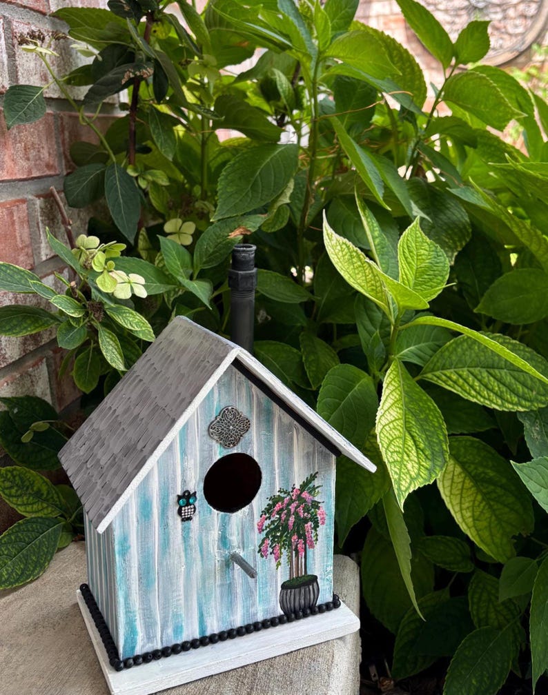 Ready to Ship Birdhouse. Custom-made, Whimsical, One-of-a-kind Gifts ...