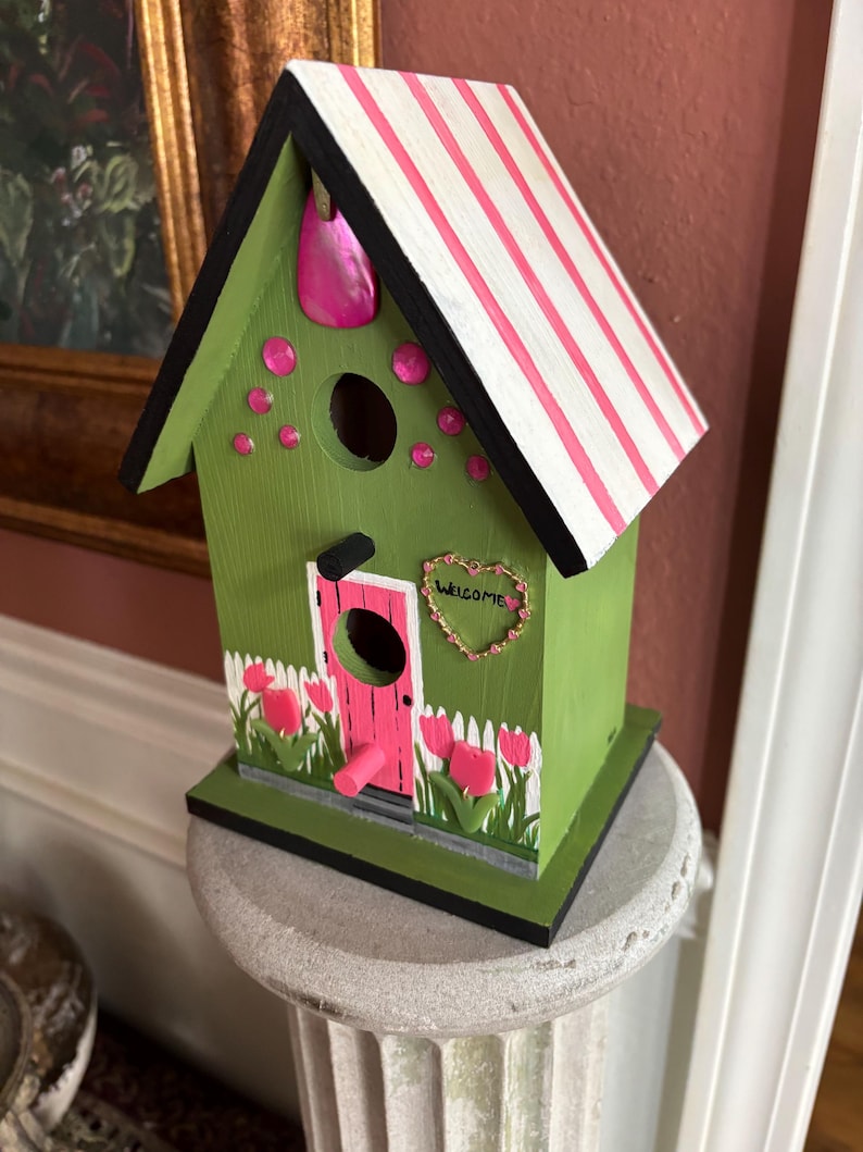 Ready to Ship Birdhouse. Custom-made, Whimsical, One-of-a-kind Gifts ...