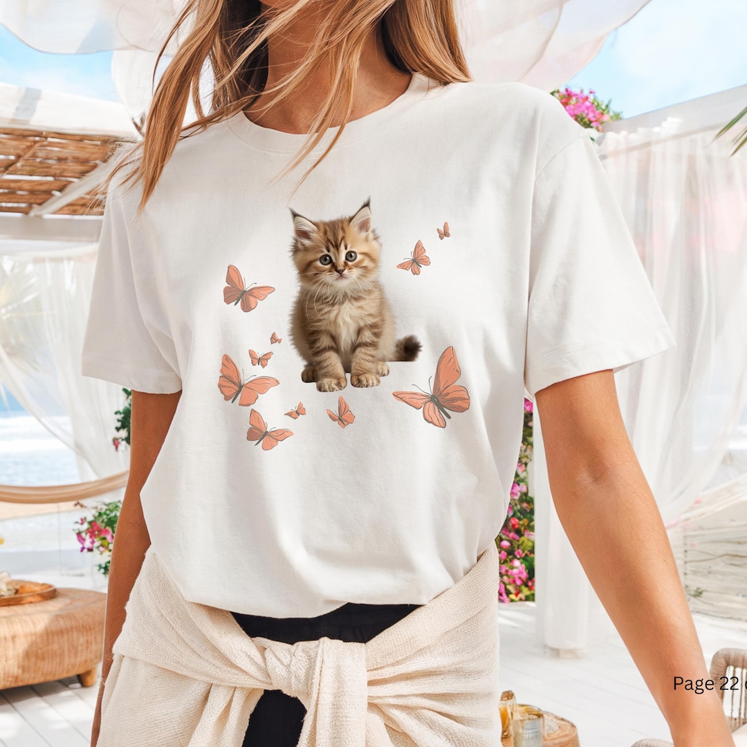 Personalized Pet Shirt From Photo, Custom Dog & Cat Portrait Tee ...
