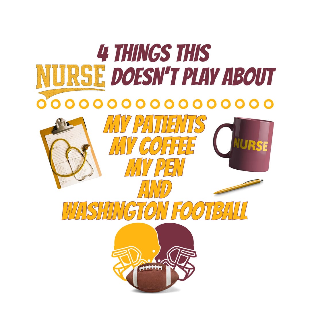 Washington Football Team T-shirt for Nurses: Unique Football Tee ...