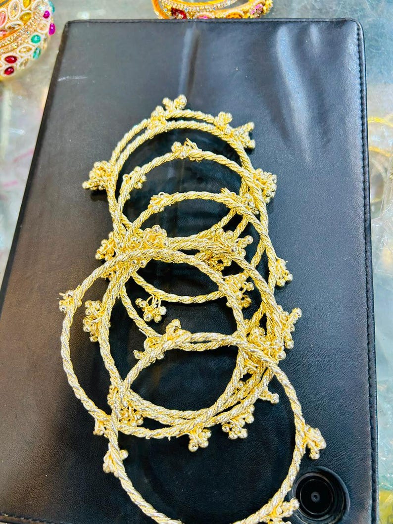 Kashmiri Ghungroo Viral Bangle Premium Quality Golden Kashmiri Bangles ...
