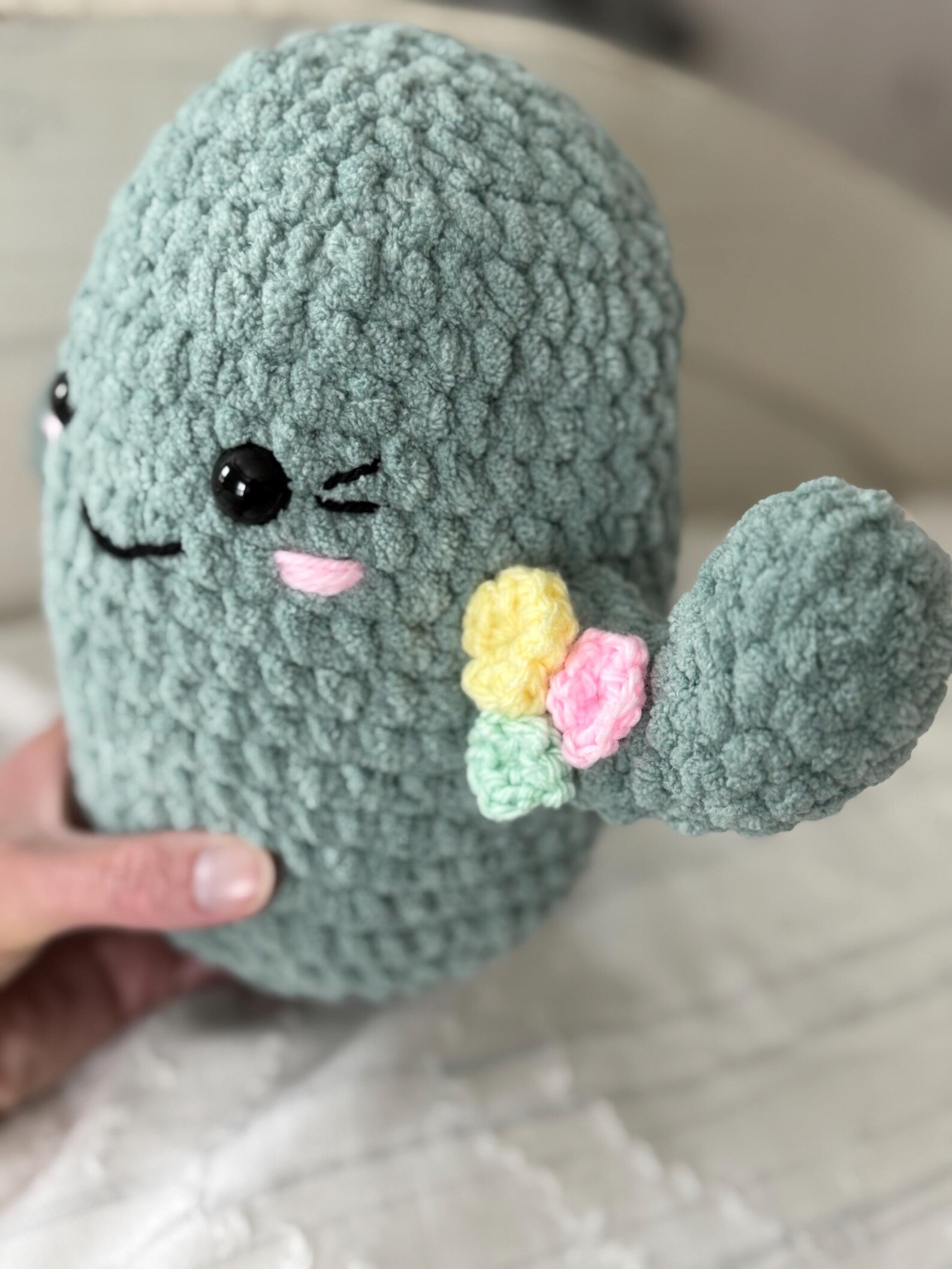 Cute and Cuddly Stuffed Cactus Toy - Etsy
