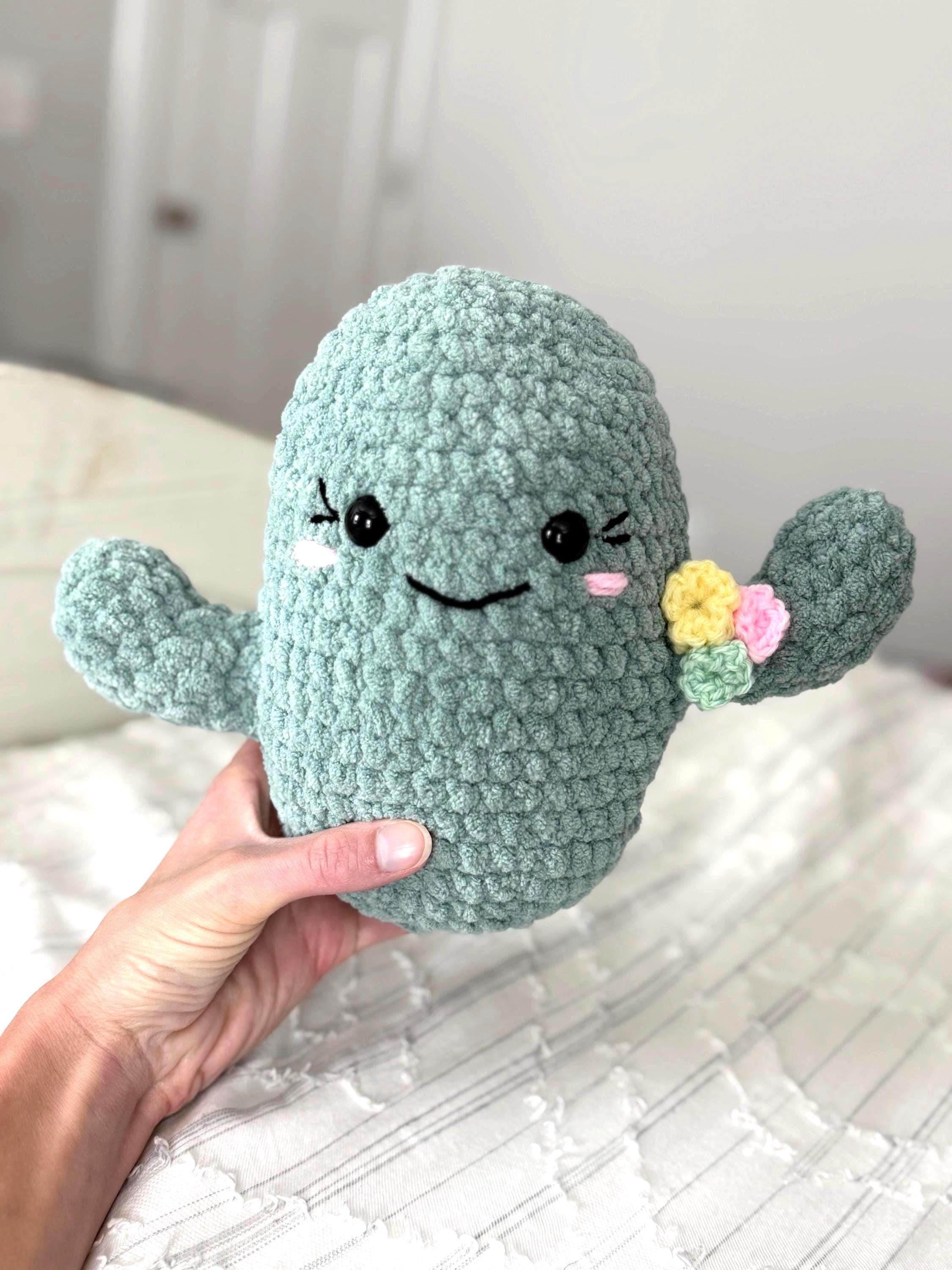 Cute and Cuddly Stuffed Cactus Toy - Etsy