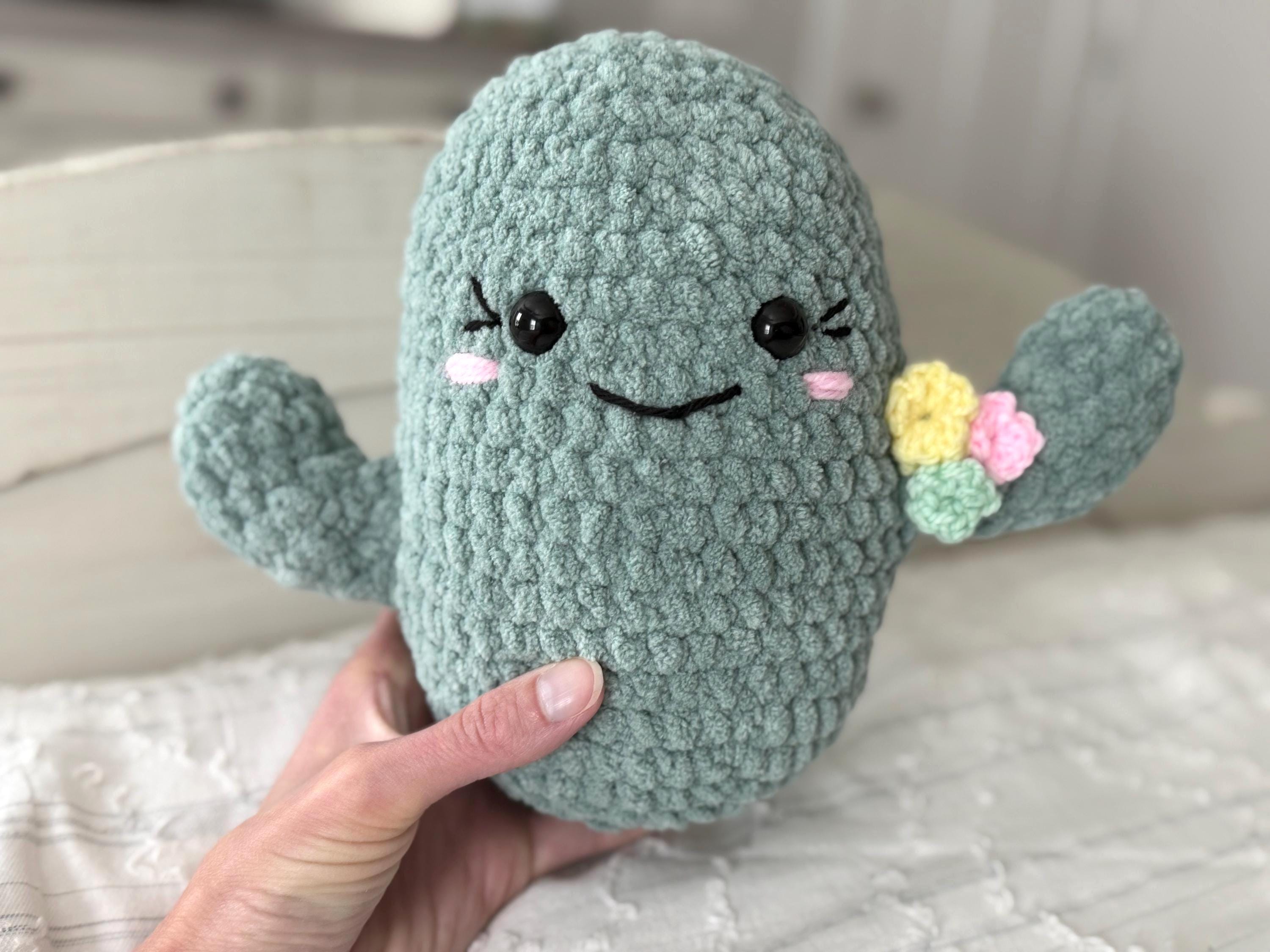 Cute and Cuddly Stuffed Cactus Toy - Etsy