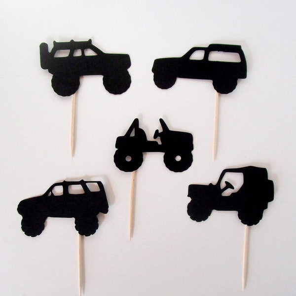 Truck Cupcake Topper - Etsy