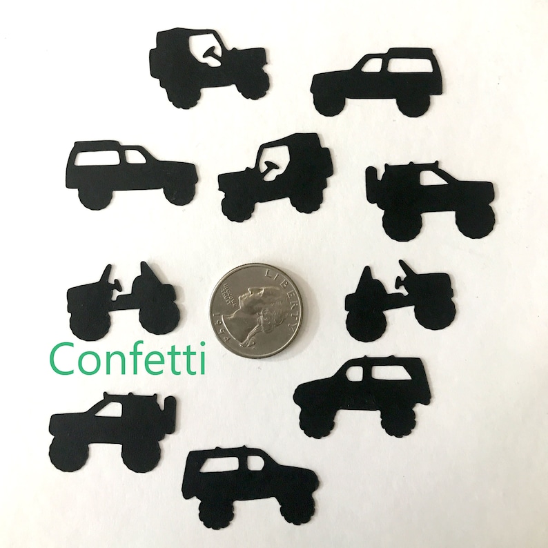 Off-road Truck Cupcake Toppers: Mudding Party Decor - Set of 12 - Etsy