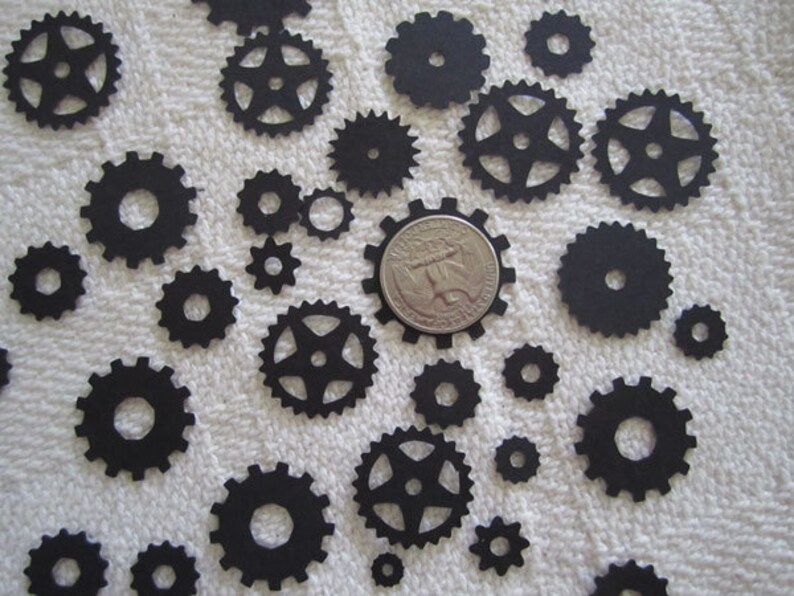 Gear Confetti Mechanical Cogs STEM Science Steampunk - Etsy Australia