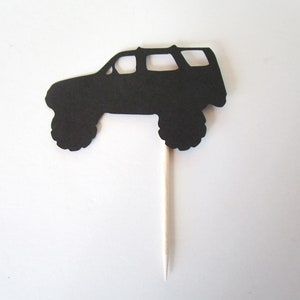Off-road Truck Cupcake Toppers: Mudding Party Decor - Set of 12 - Etsy