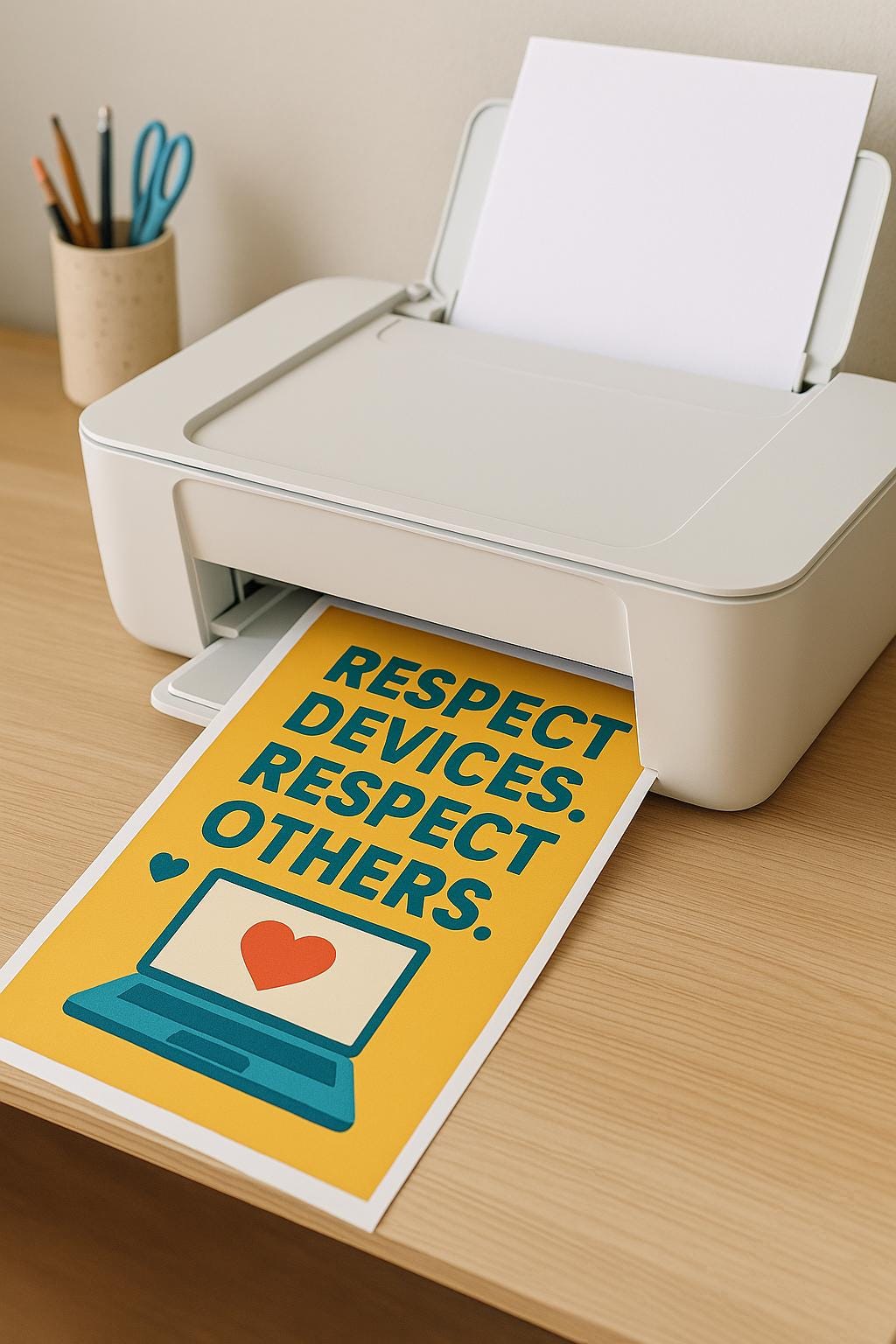Online Safety Classroom Poster Pack – 7 Printable Tech Rules + Guide ...