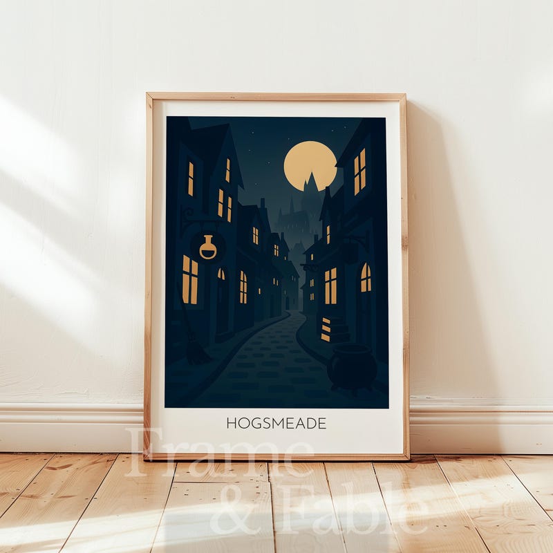 Hogsmeade Poster - Etsy